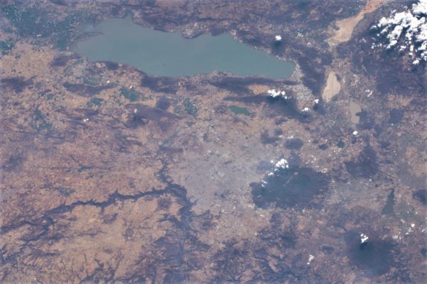 International Space Station Shares Photo of Lake Chapala From Space ...